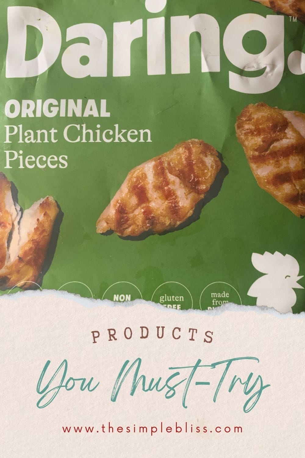 daring plant chicken pieces review
