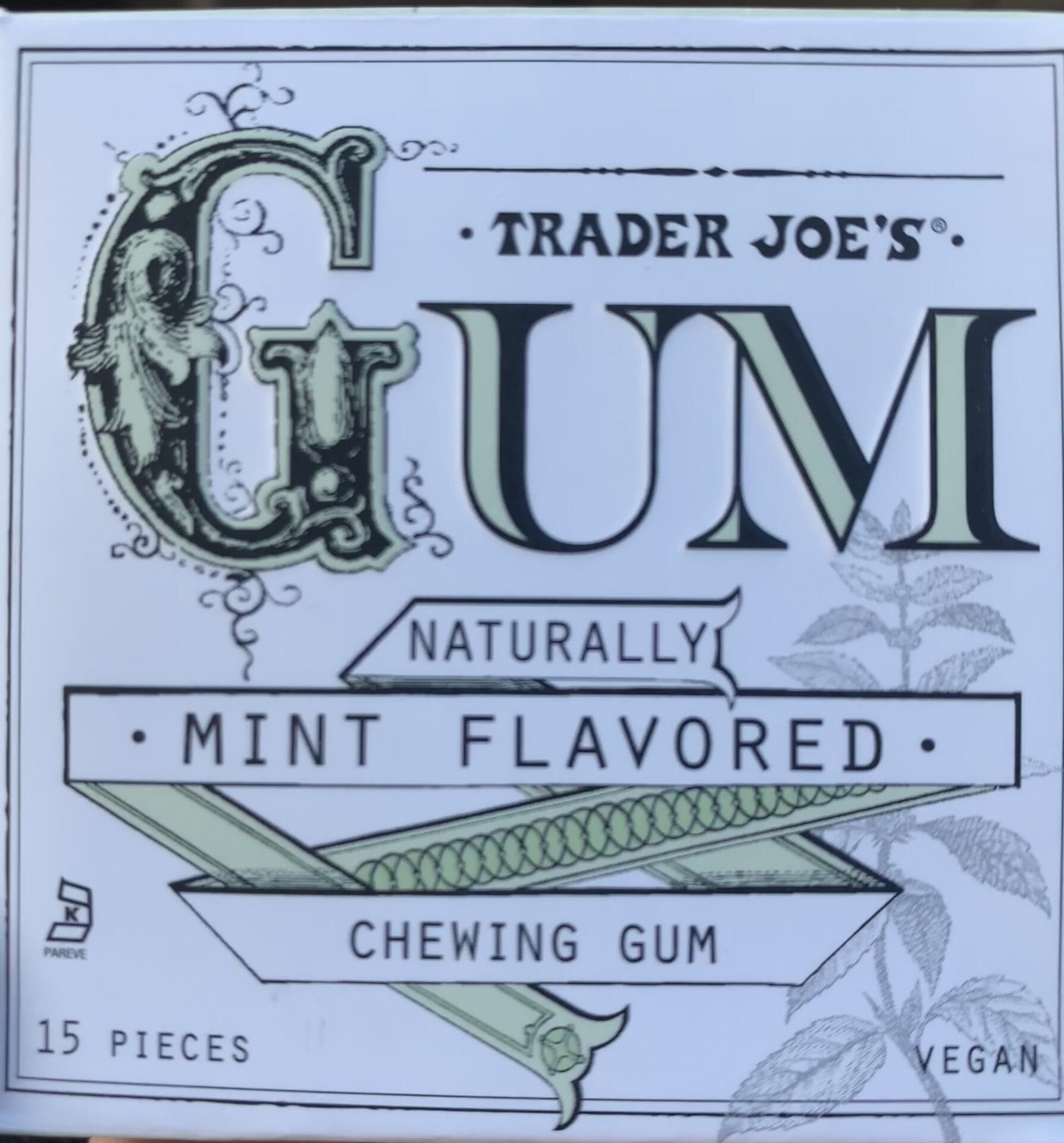Trader Joe's Gum Review: A Natural Chew in a Synthetic World - The ...